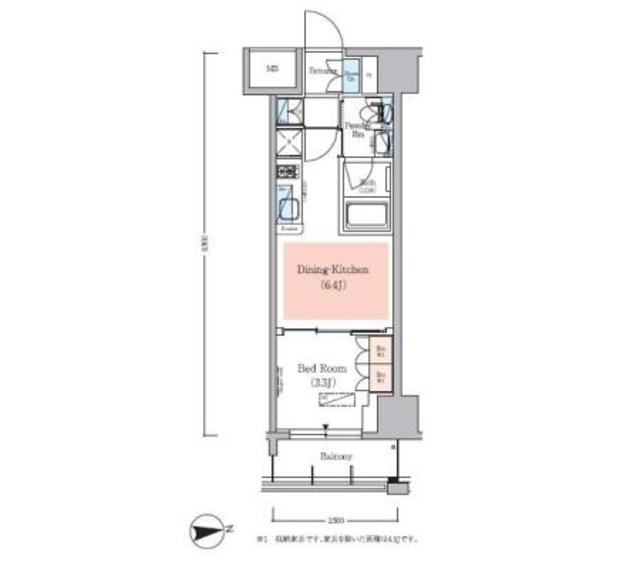 【満室】アーバネックス秋葉原EASTⅢ（25.25m²-1DK）【82488】 | [三井の賃貸]レジデントファースト