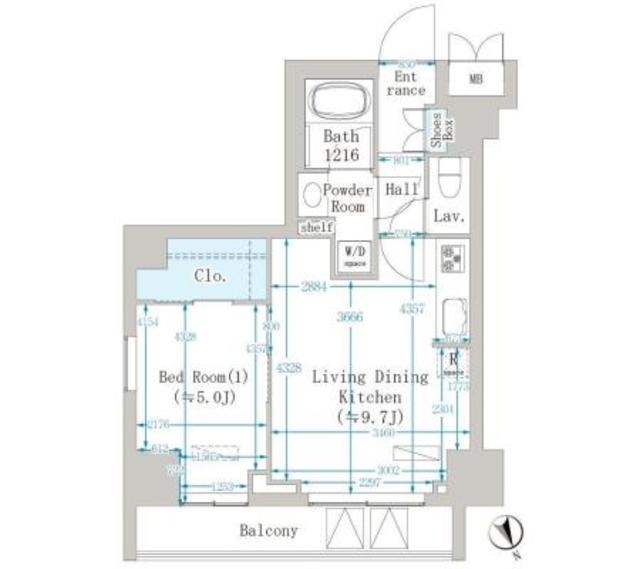 【満室】クレインメゾン新川通（36.88m²-1LDK）【212394】 | [三井の賃貸]レジデントファースト