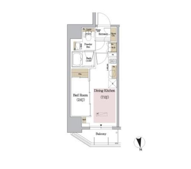 【満室】アーバネックス新御徒町（25.72m²-1DK）【183799】 | [三井の賃貸]レジデントファースト