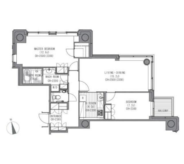 【満室】六本木ヒルズレジデンスB（90.13m²-2LDK）【141475】 | [三井の賃貸]レジデントファースト